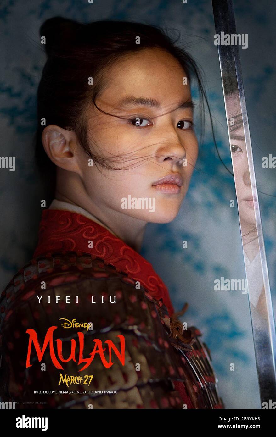 MULAN, US character poster, LIU Yifei, 2020. © Walt Disney Studios ...