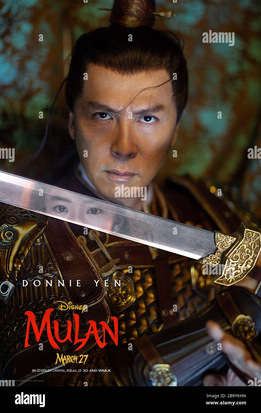 MULAN, US character poster, Donnie Yen, 2020. © Walt Disney Studios ...