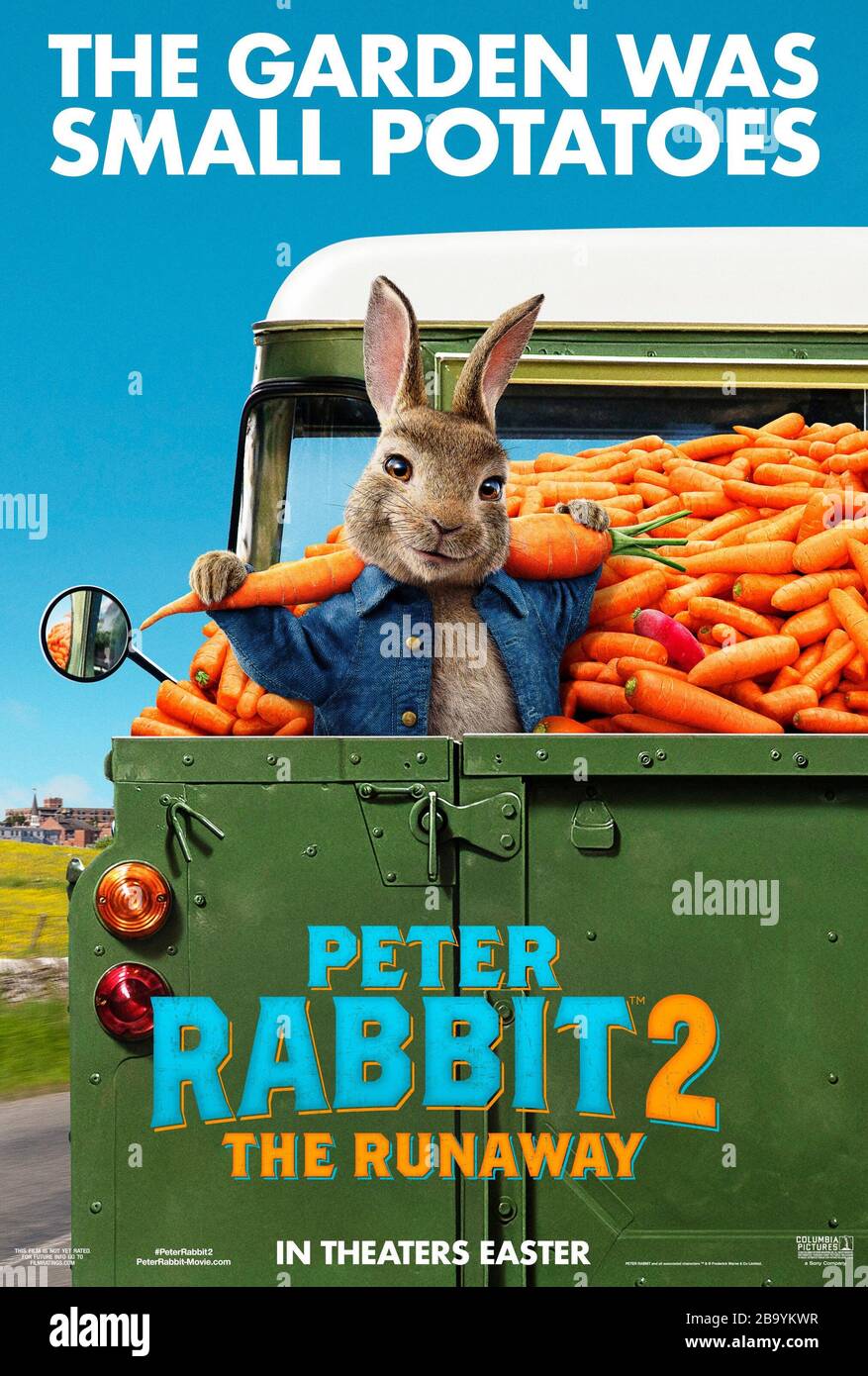 PETER RABBIT 2: THE RUNAWAY, US advance poster, Peter Rabbit (voice ...