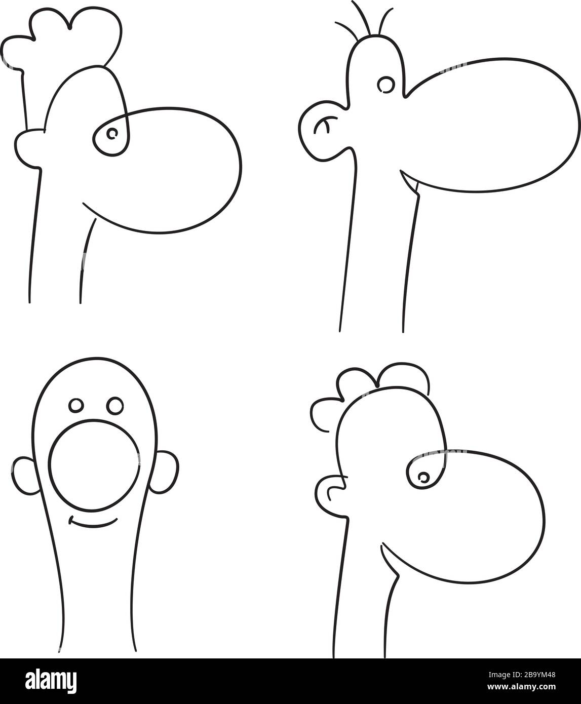 Simple Cartoon Nose