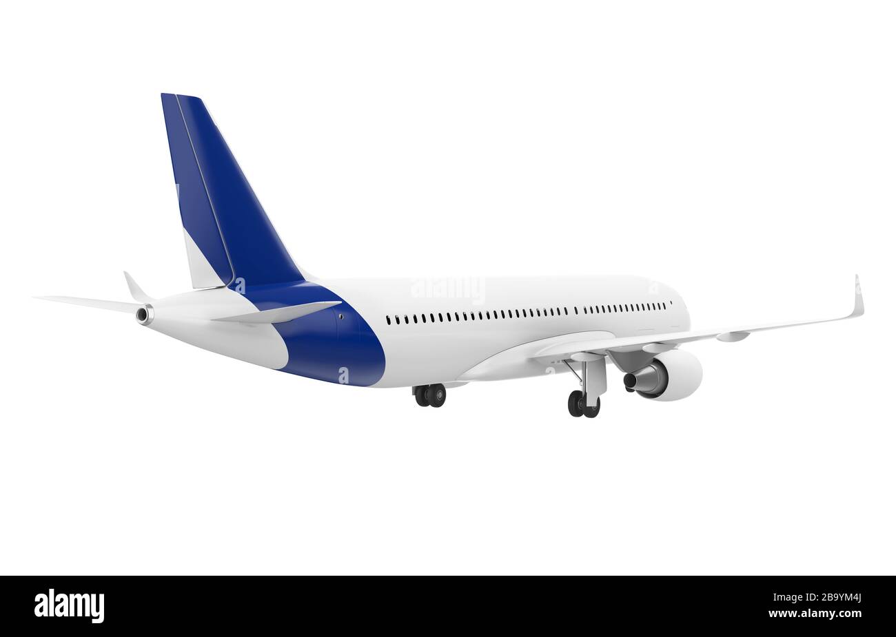 Airplane landing view Cut Out Stock Images & Pictures - Alamy