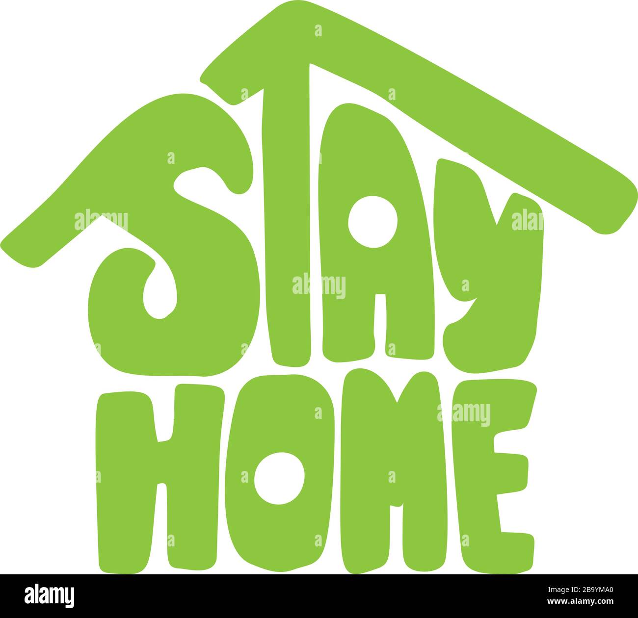 Coronavirus Covid-19, quarantine motivational poster. Stay home to ...