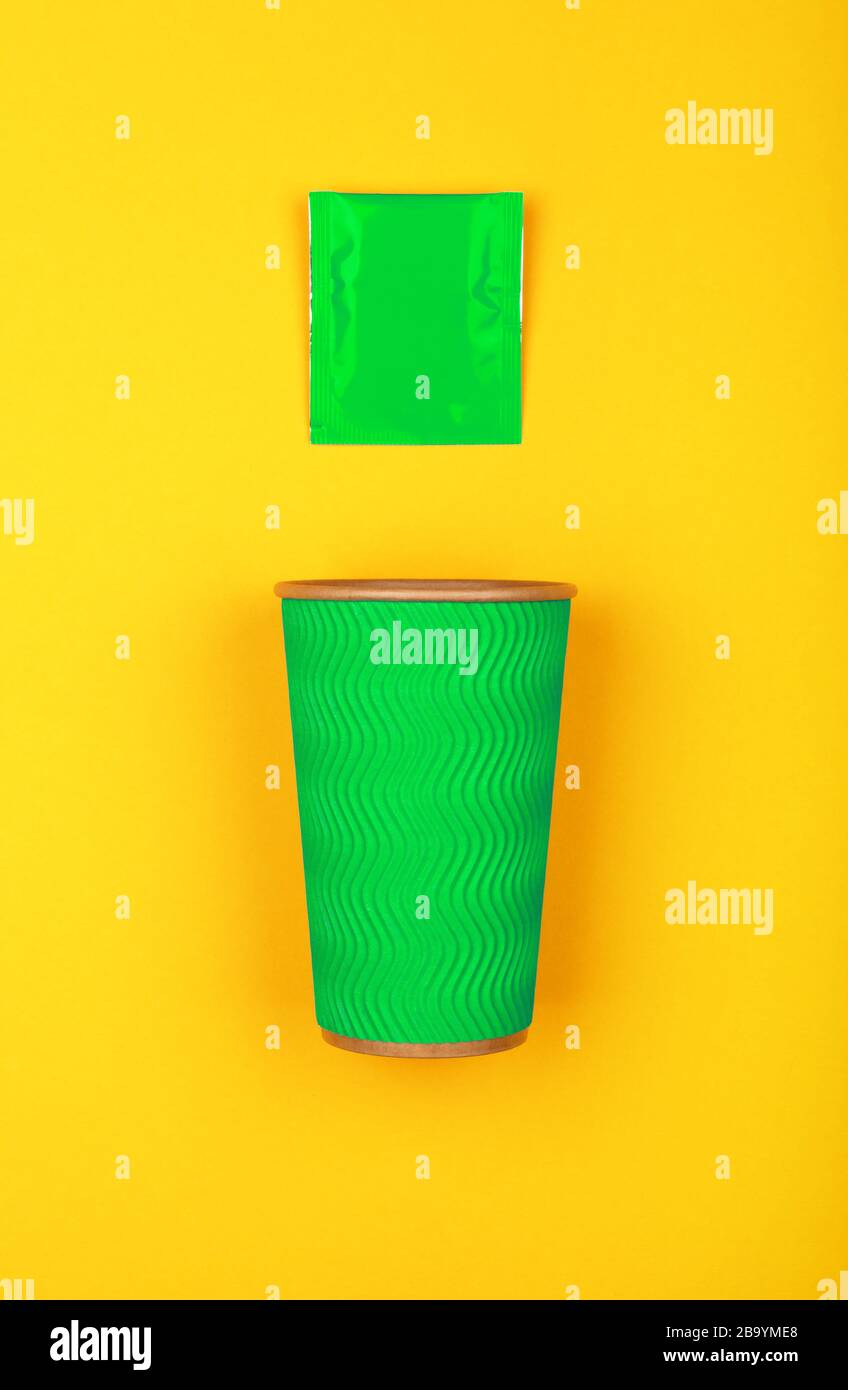 Sugar sachet coffee hi-res stock photography and images - Alamy