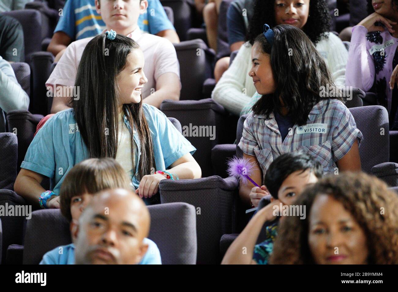 DIARY OF A FUTURE PRESIDENT, from left: Carmina Garay, Tess Romero ...