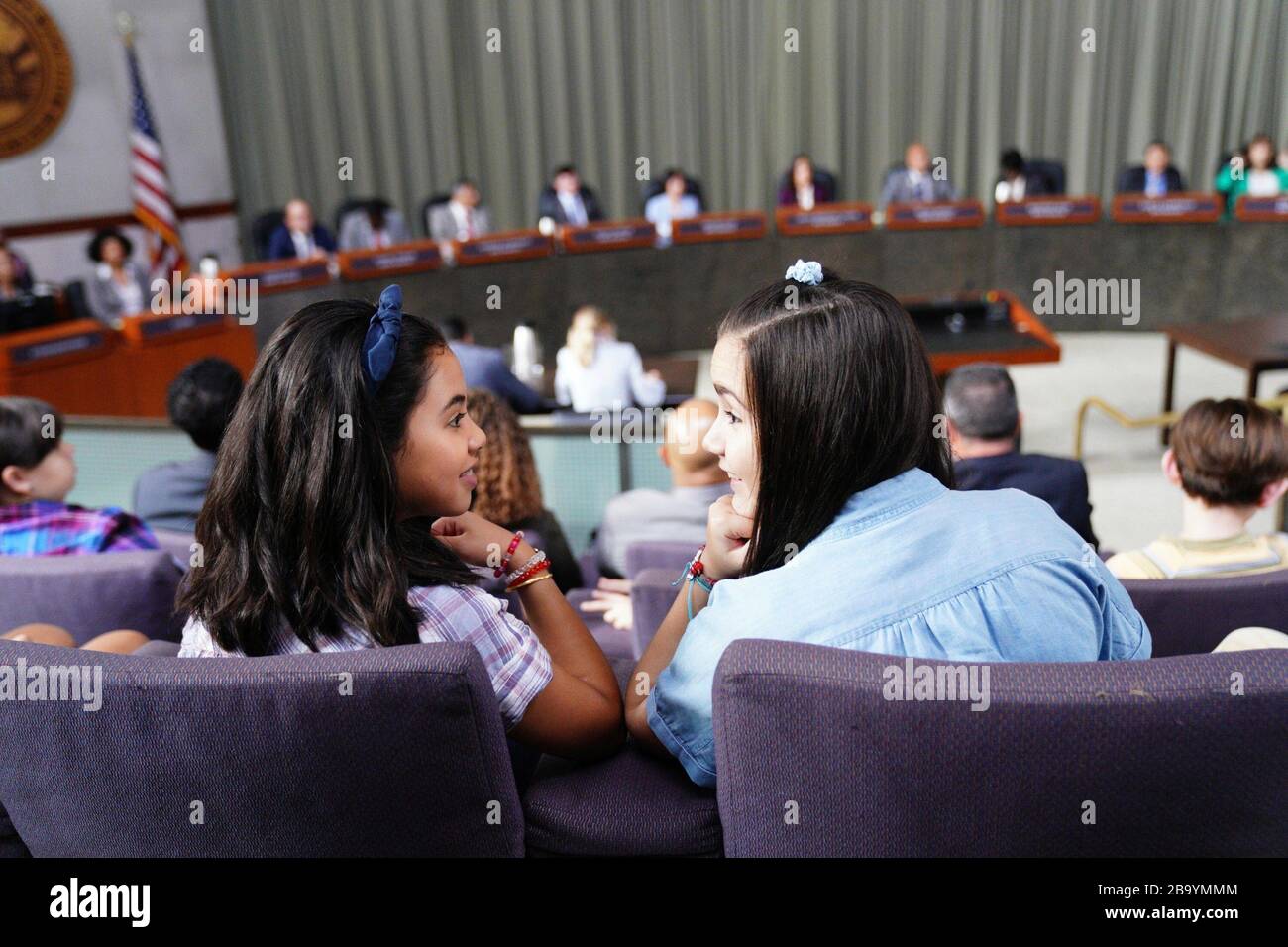 DIARY OF A FUTURE PRESIDENT, from left: Tess Romero, Carmina Garay ...