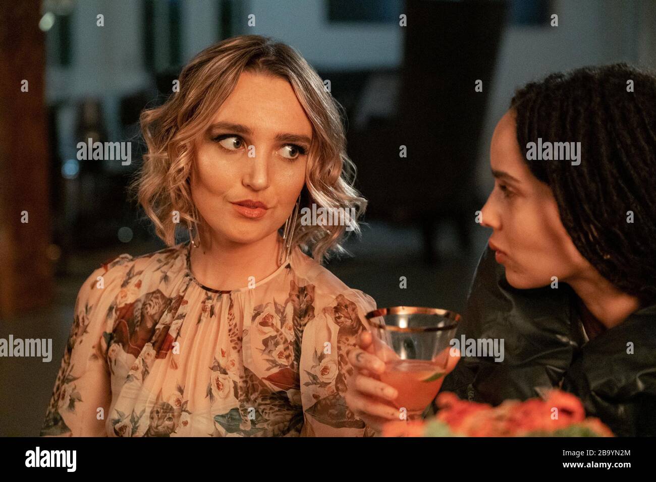 HIGH FIDELITY, from left: Chloe Fineman, Zoe Kravitz, Good Luck and ...