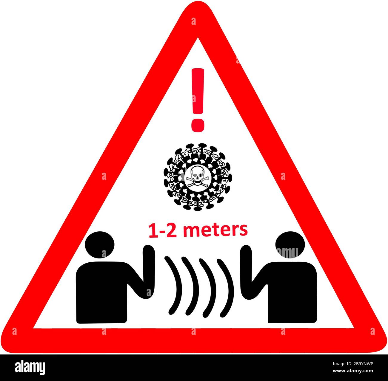 Not to get closer keep 1-2 meters distance between people circular ...