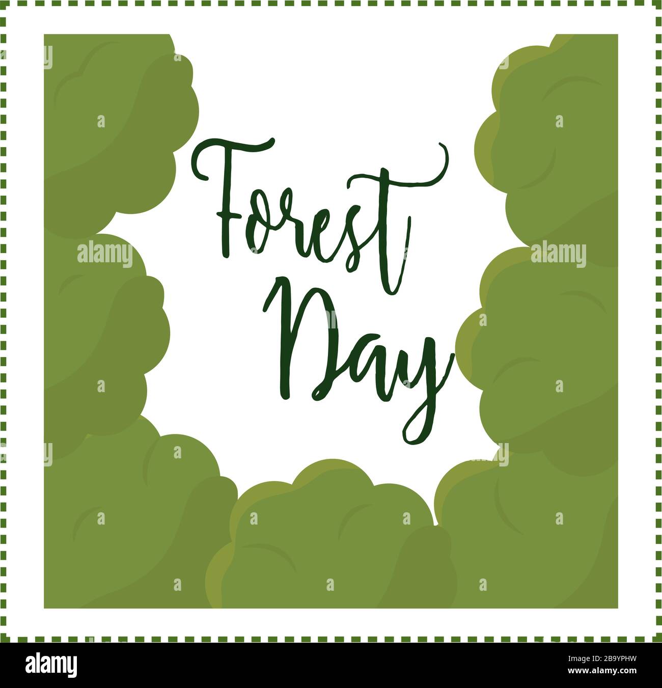 Forest day illustration Stock Vector Image & Art - Alamy