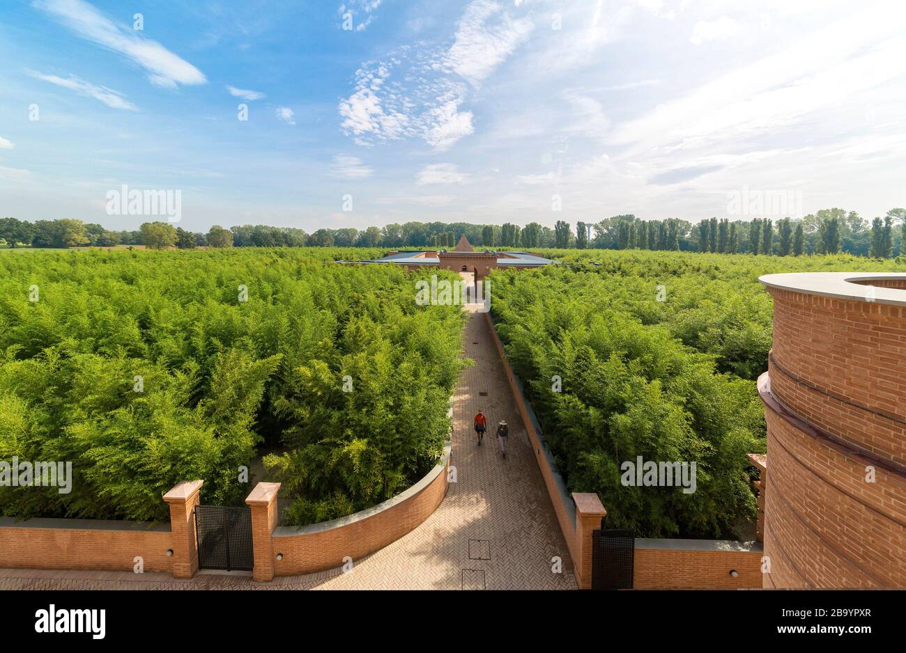 Labirinto della Masone,Fontanellato,Parma,Italy Stock Photo - Alamy
