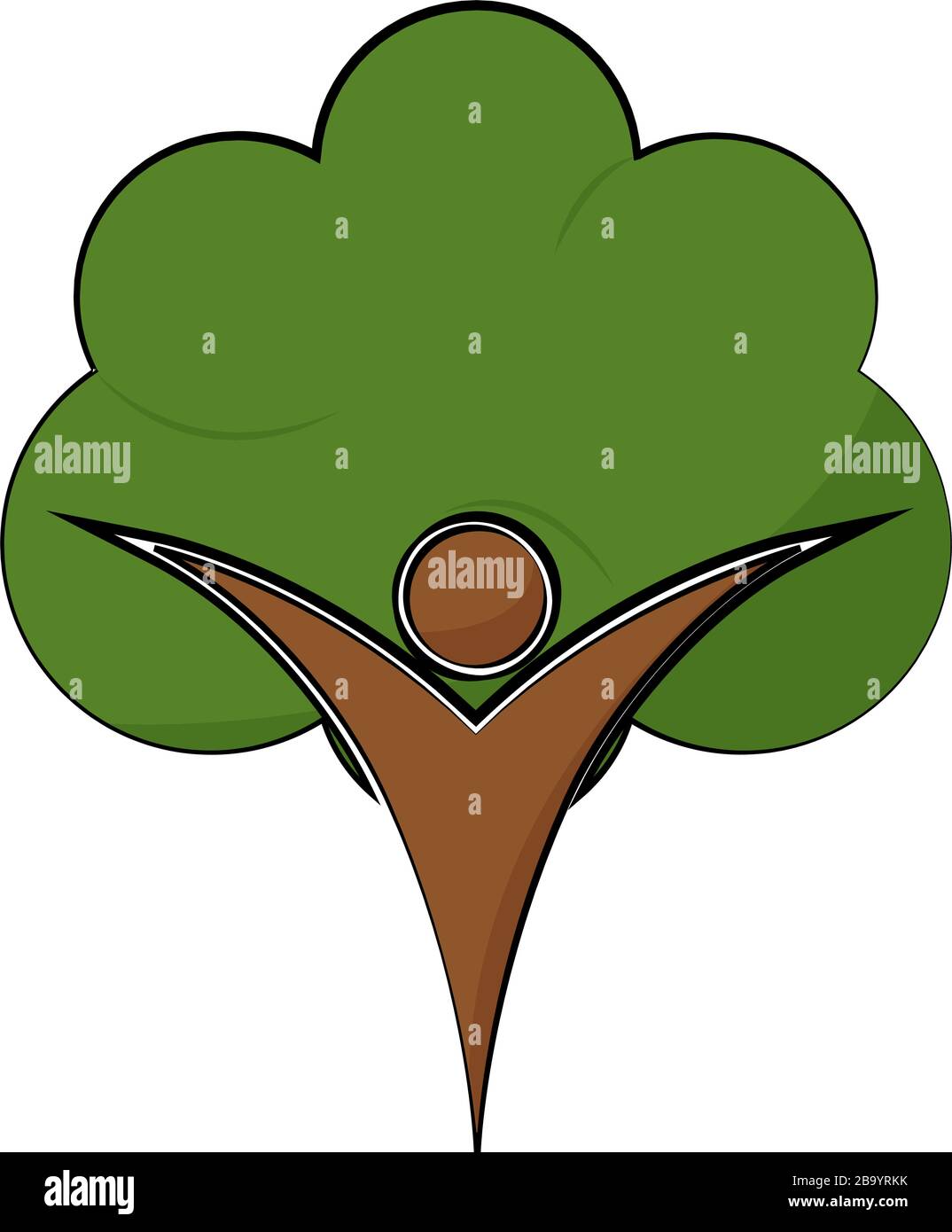 Isolated tree icon Stock Vector Image & Art - Alamy