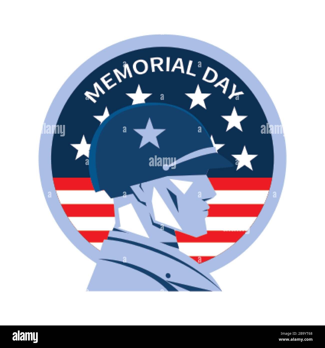 rubber stamp with american soldier vector illustration design Stock ...