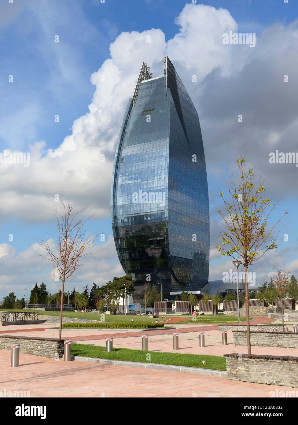 Azersu office tower hi-res stock photography and images - Alamy