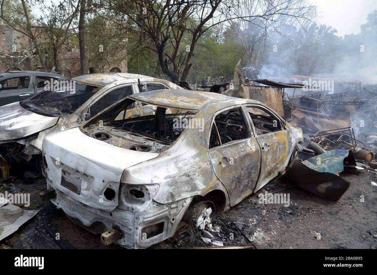 Toppled vehicles hi-res stock photography and images - Alamy