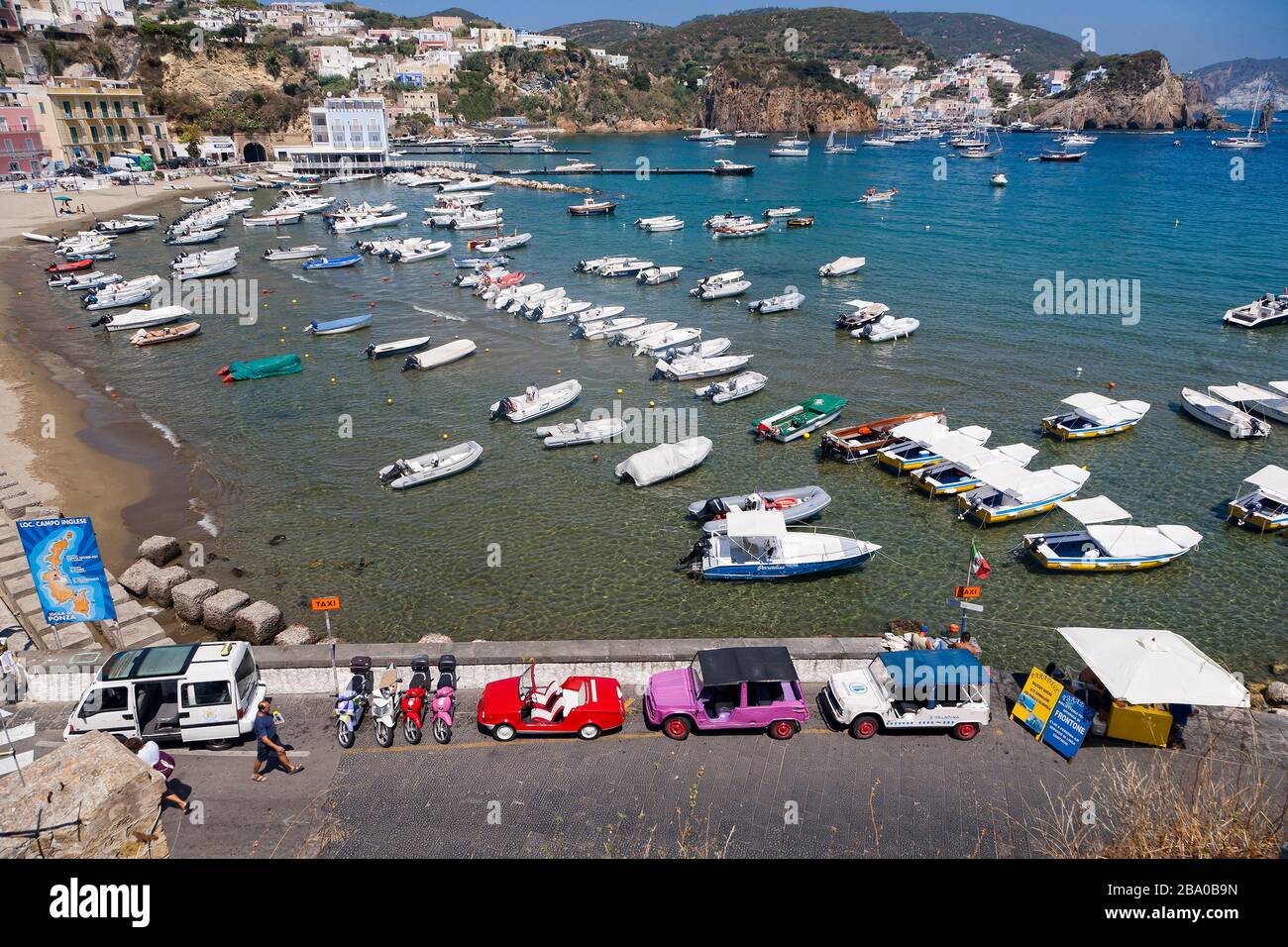 Ponza island, Pontine islands, Lazio, Italy, Europe Stock Photo - Alamy