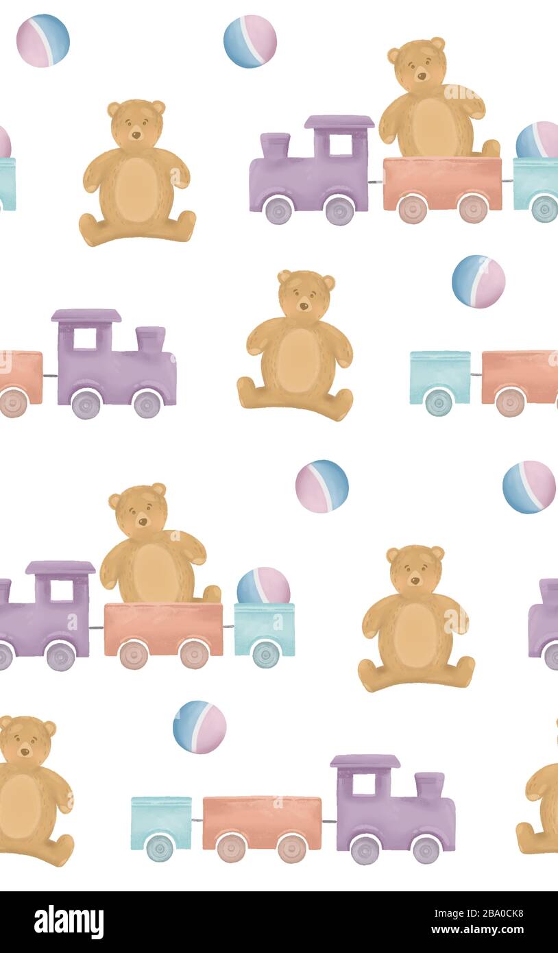 Baby pattern for kids hi-res stock photography and images - Alamy