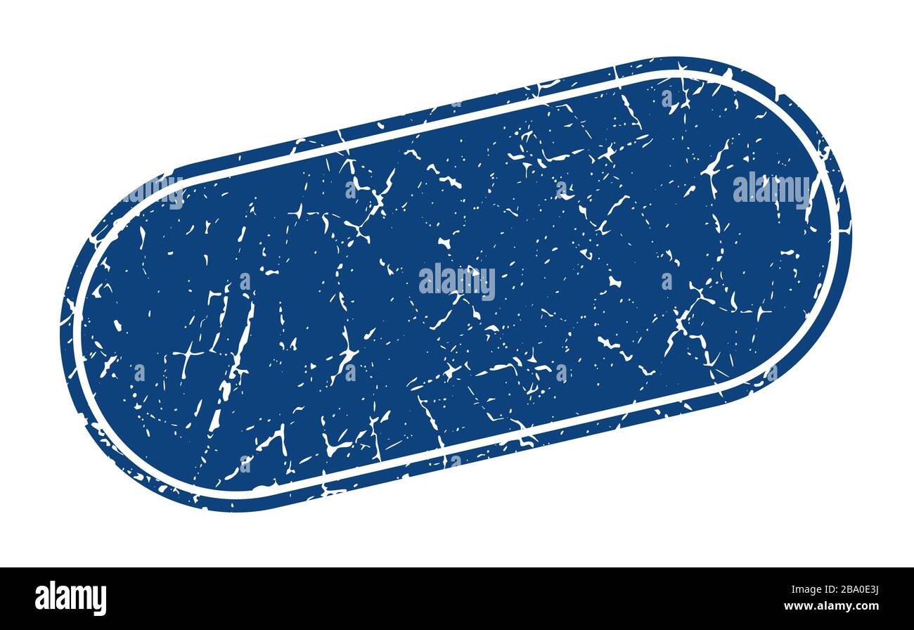 blank sign. blank grunge blue stamp. Label Stock Vector Image & Art - Alamy