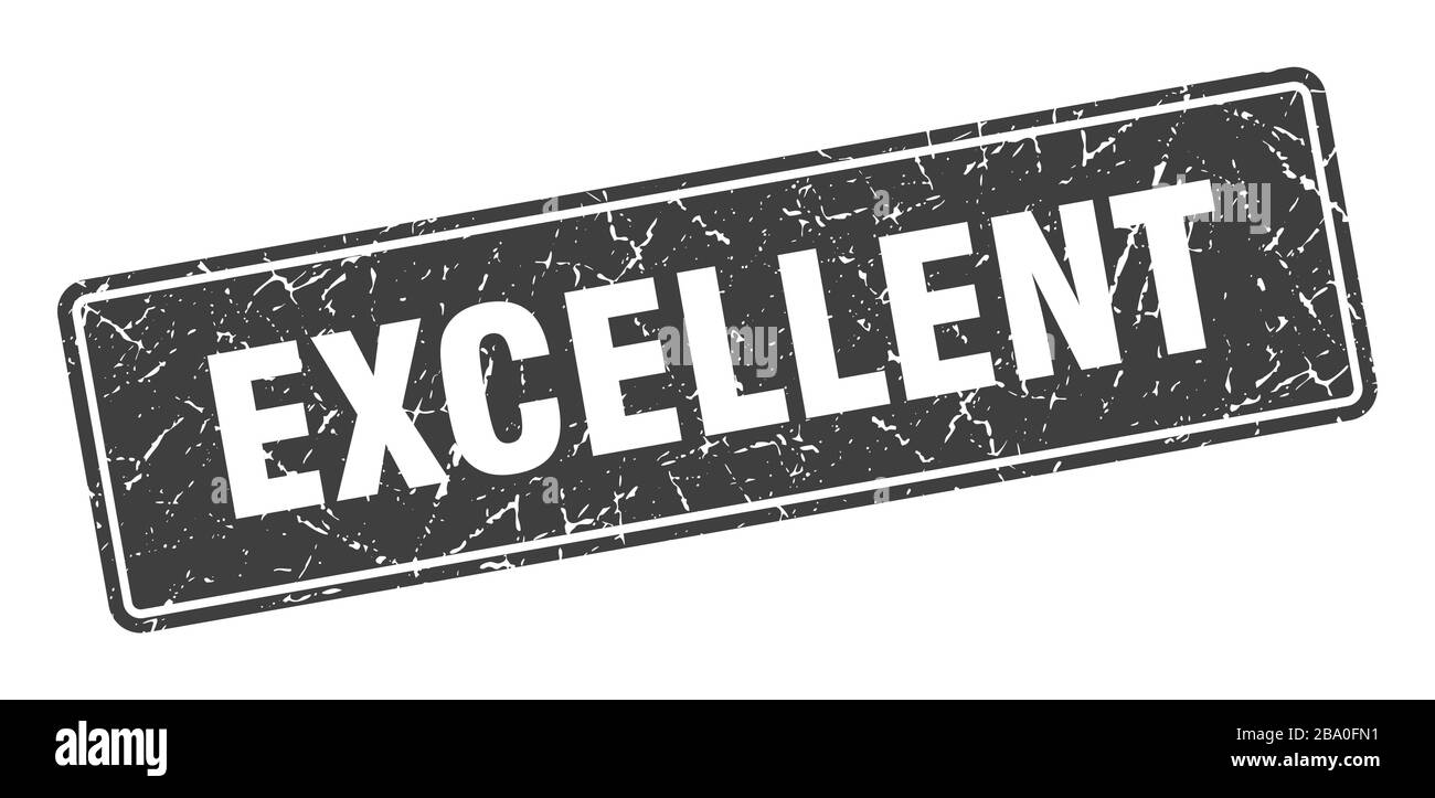 Excellent vintage stamp sign Black and White Stock Photos & Images - Alamy