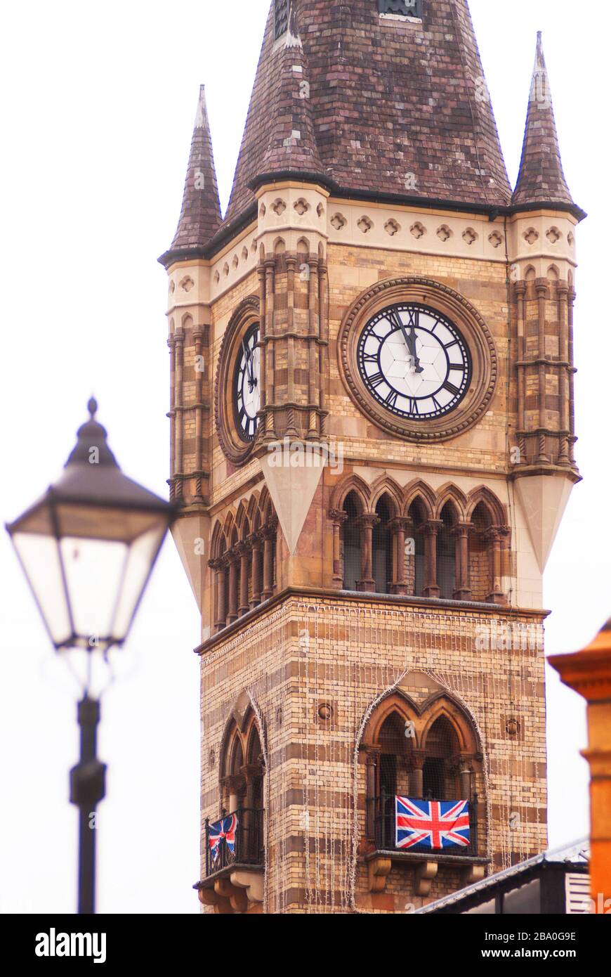 Darlington Clock Tower Stock Photo - Alamy