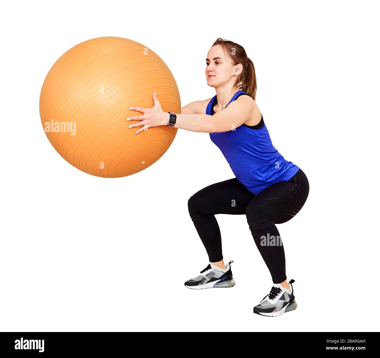 Squats On Stability Ball