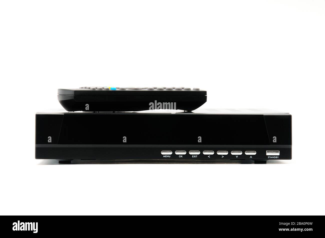 Tv set top box connection technology hi-res stock photography and ...
