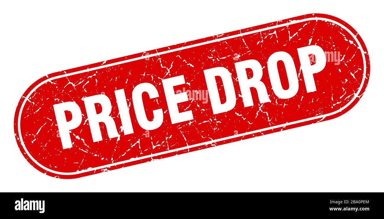 Price drop red rubber stamp hi-res stock photography and images - Alamy