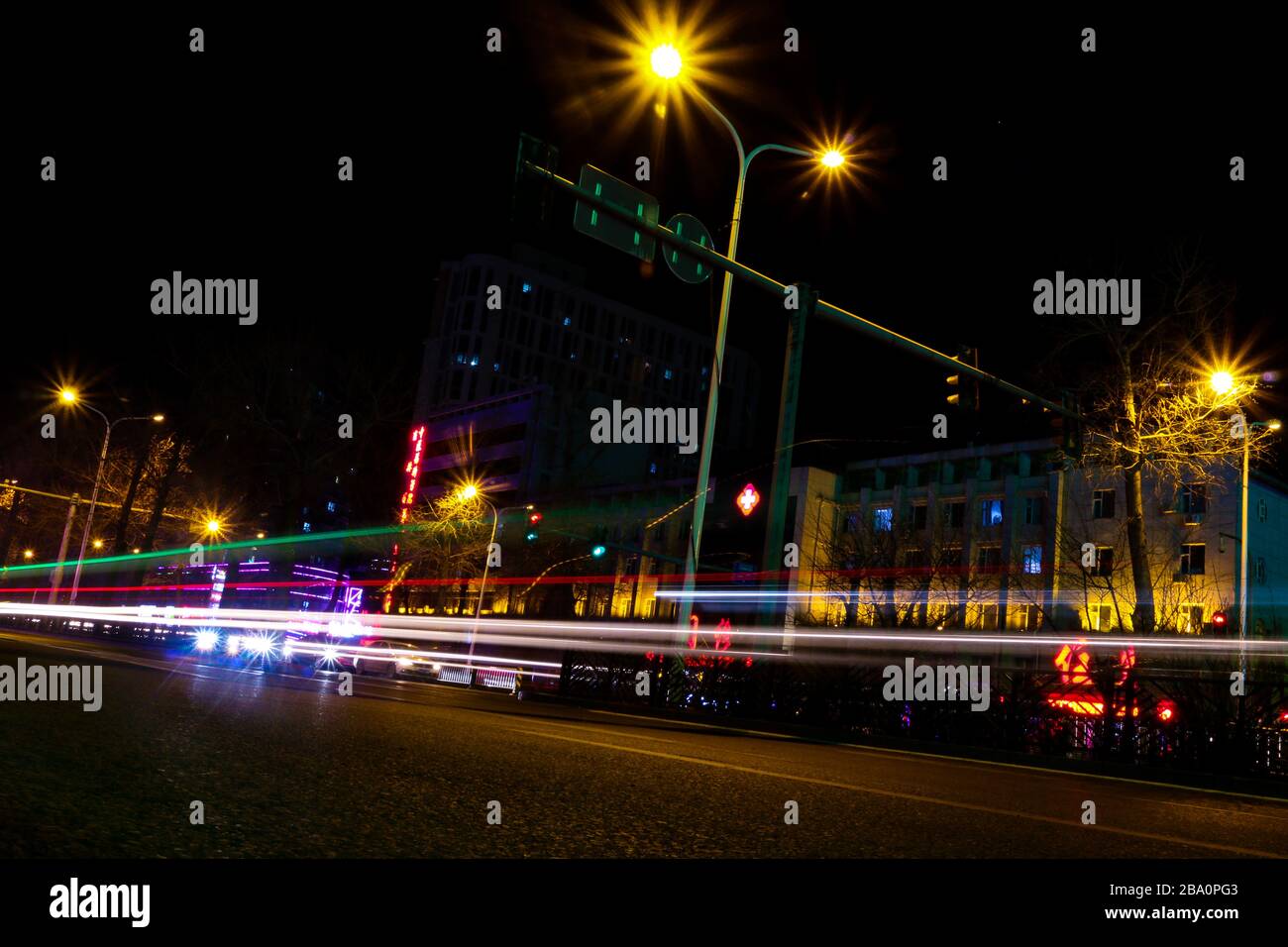 Long exposure night photography hi-res stock photography and images - Alamy