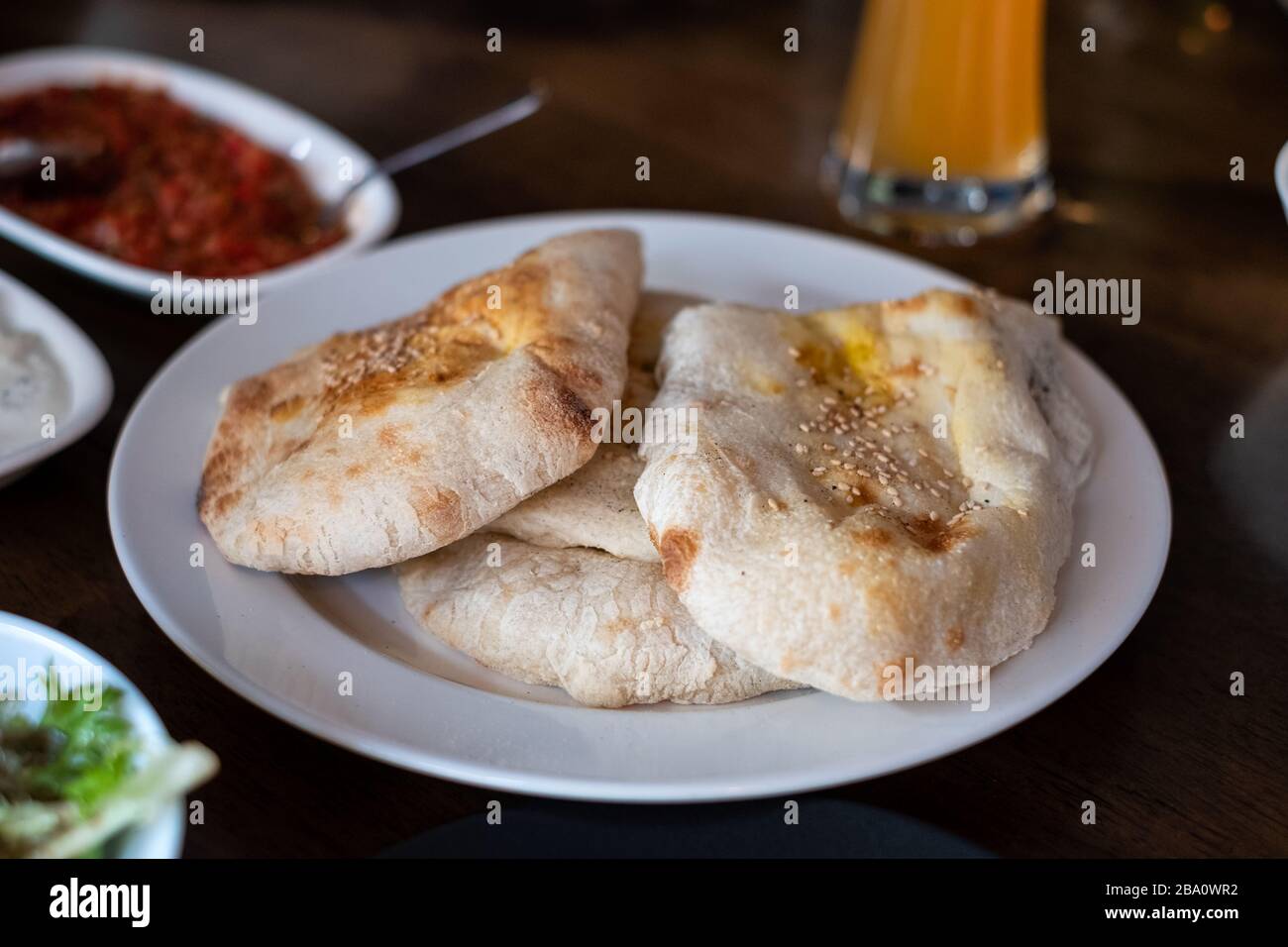 Meat chapati plate chapati hi-res stock photography and images - Alamy