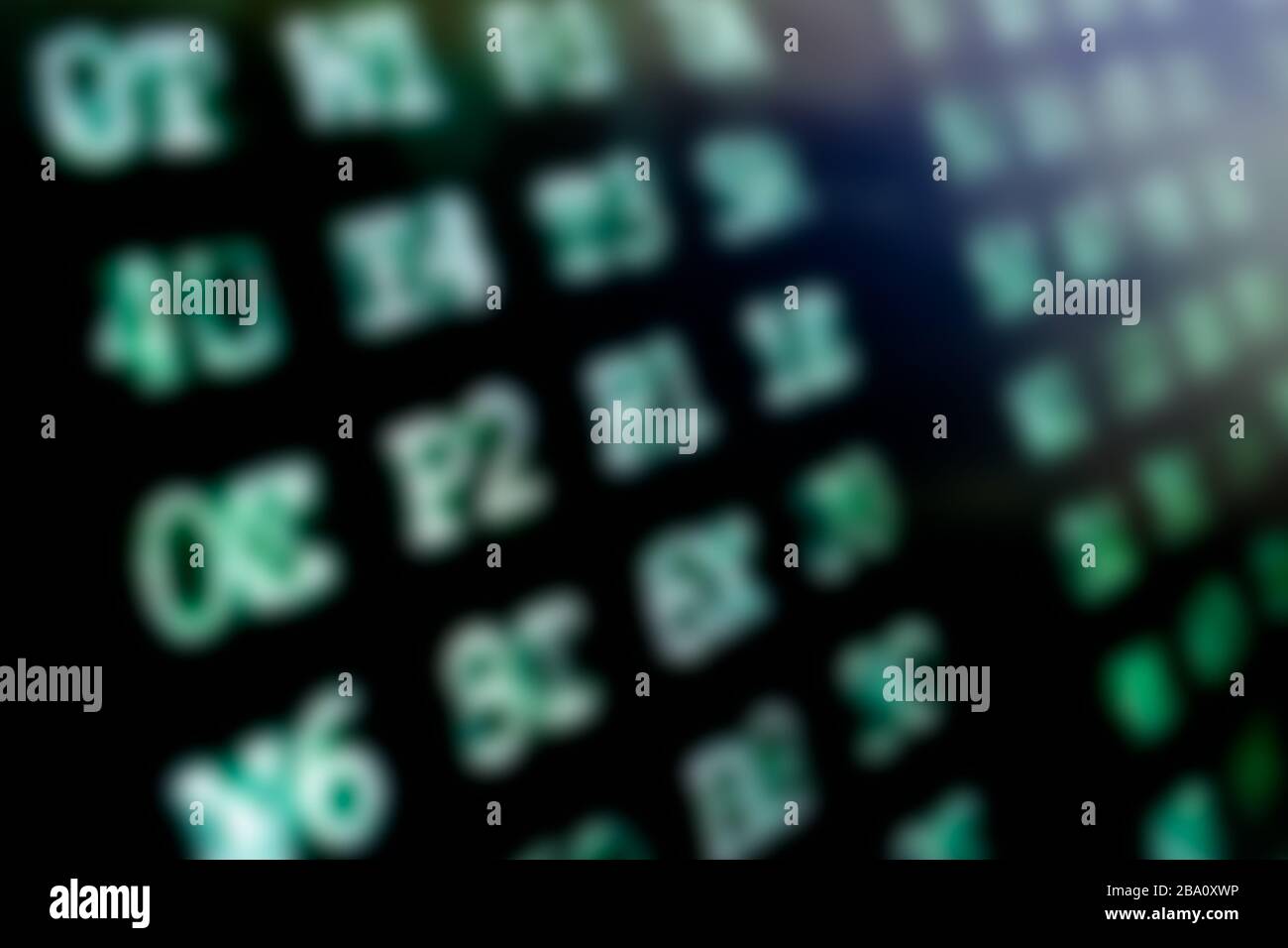 Blurred digital background numbers hi-res stock photography and images ...