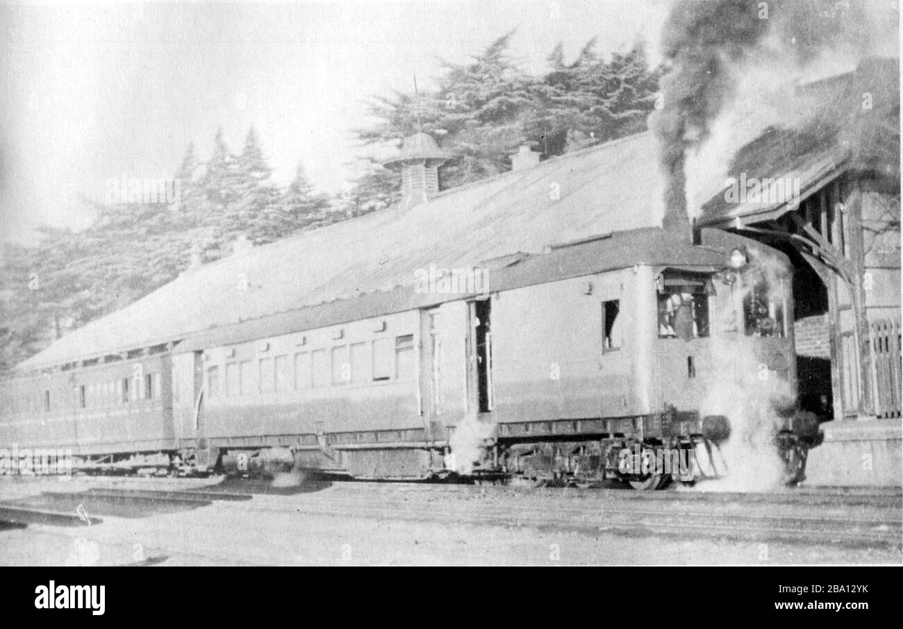 Steam railcar hi-res stock photography and images - Alamy