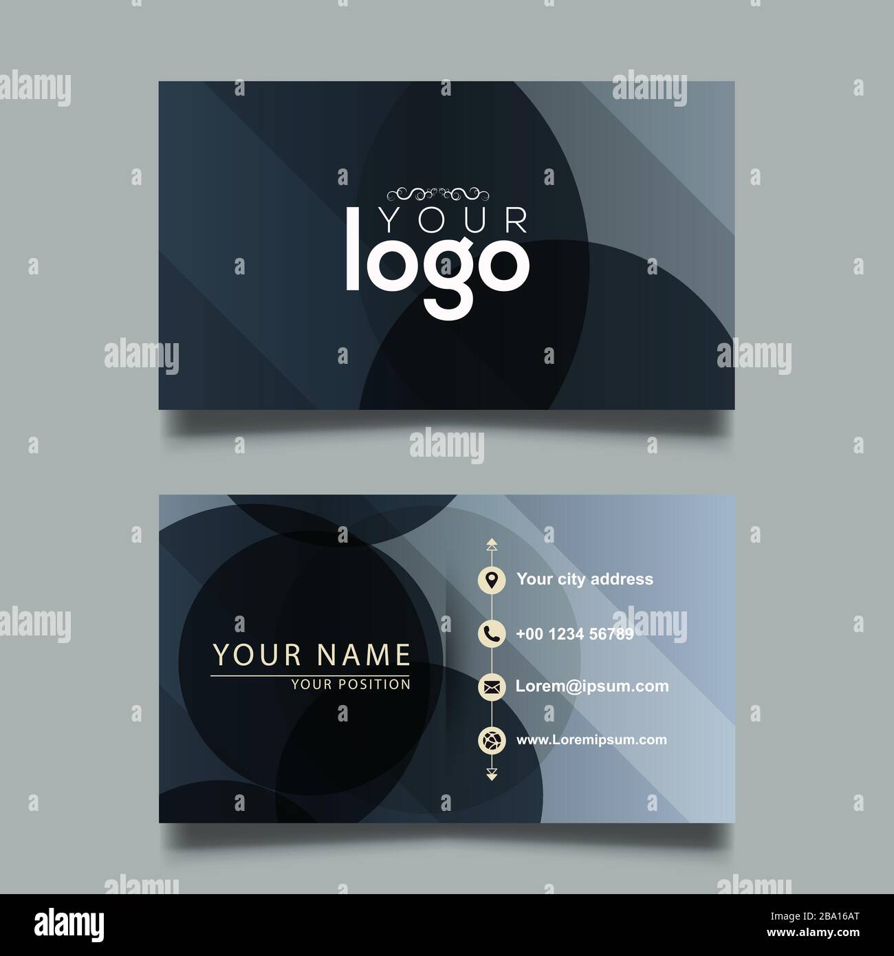 Simple card template hi-res stock photography and images - Alamy