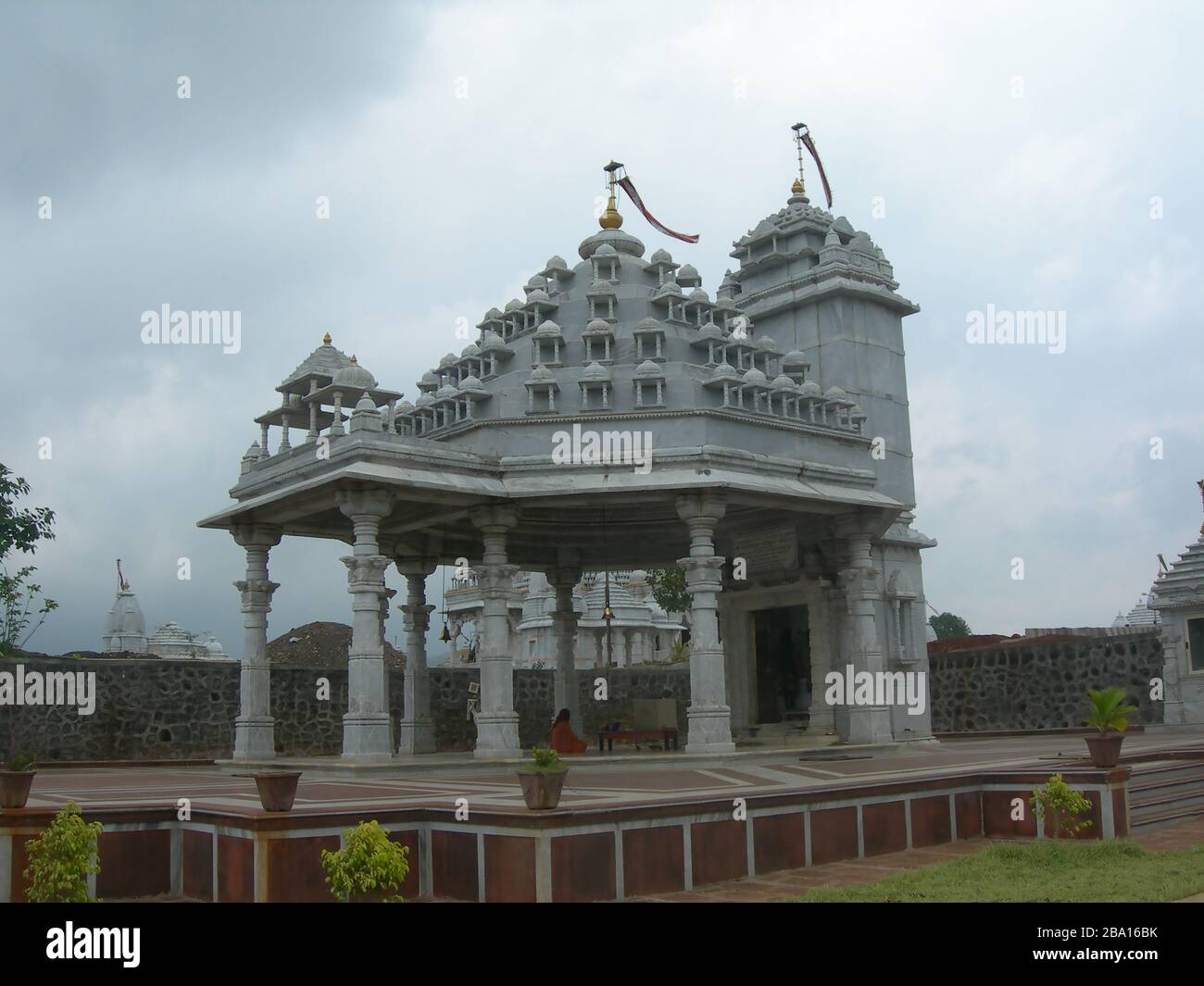 Jain Temple Shahpur at Ashangaon, Maharastra, India Stock Photo - Alamy