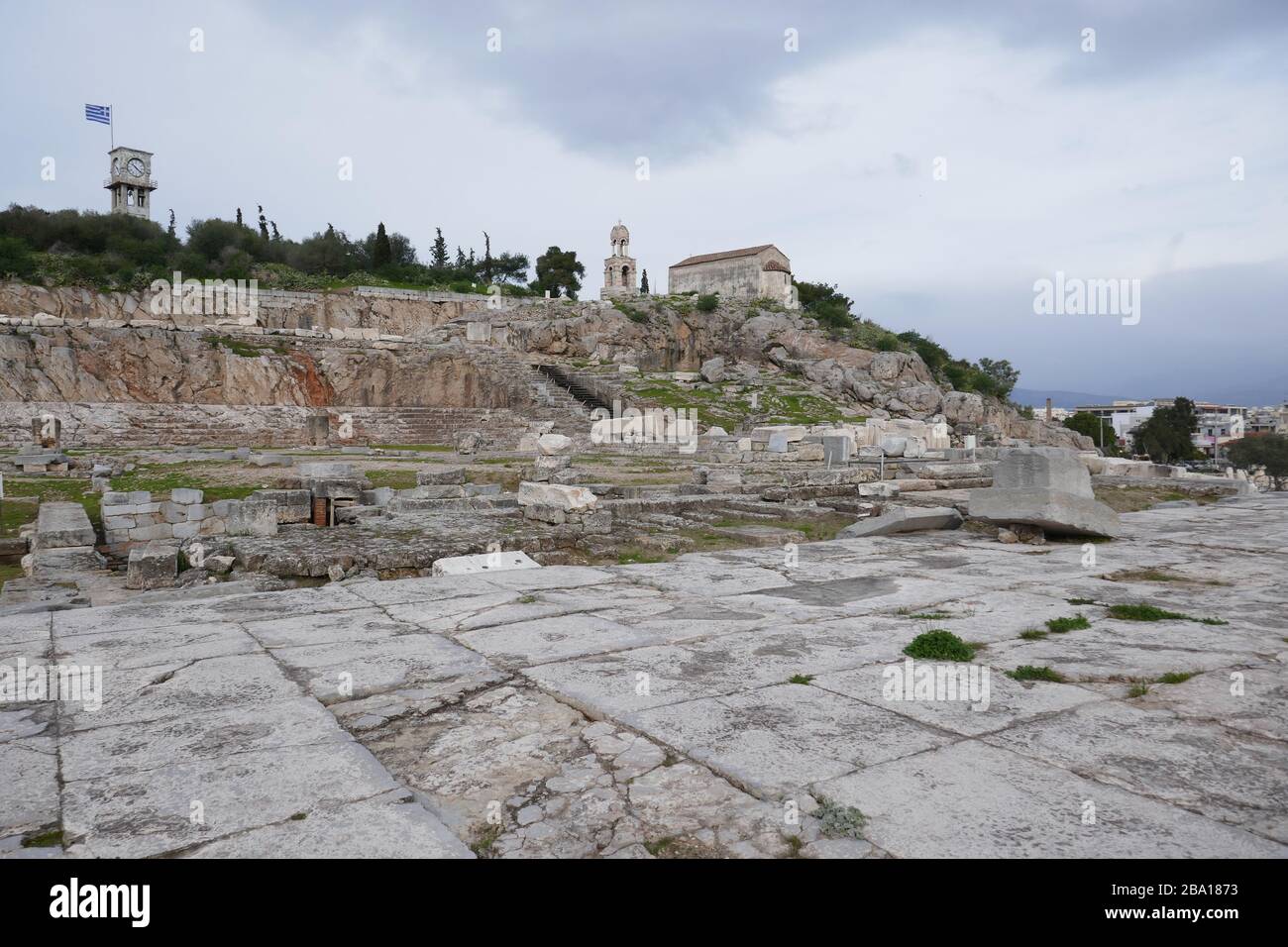 archaeological site of eleusis Stock Photo - Alamy