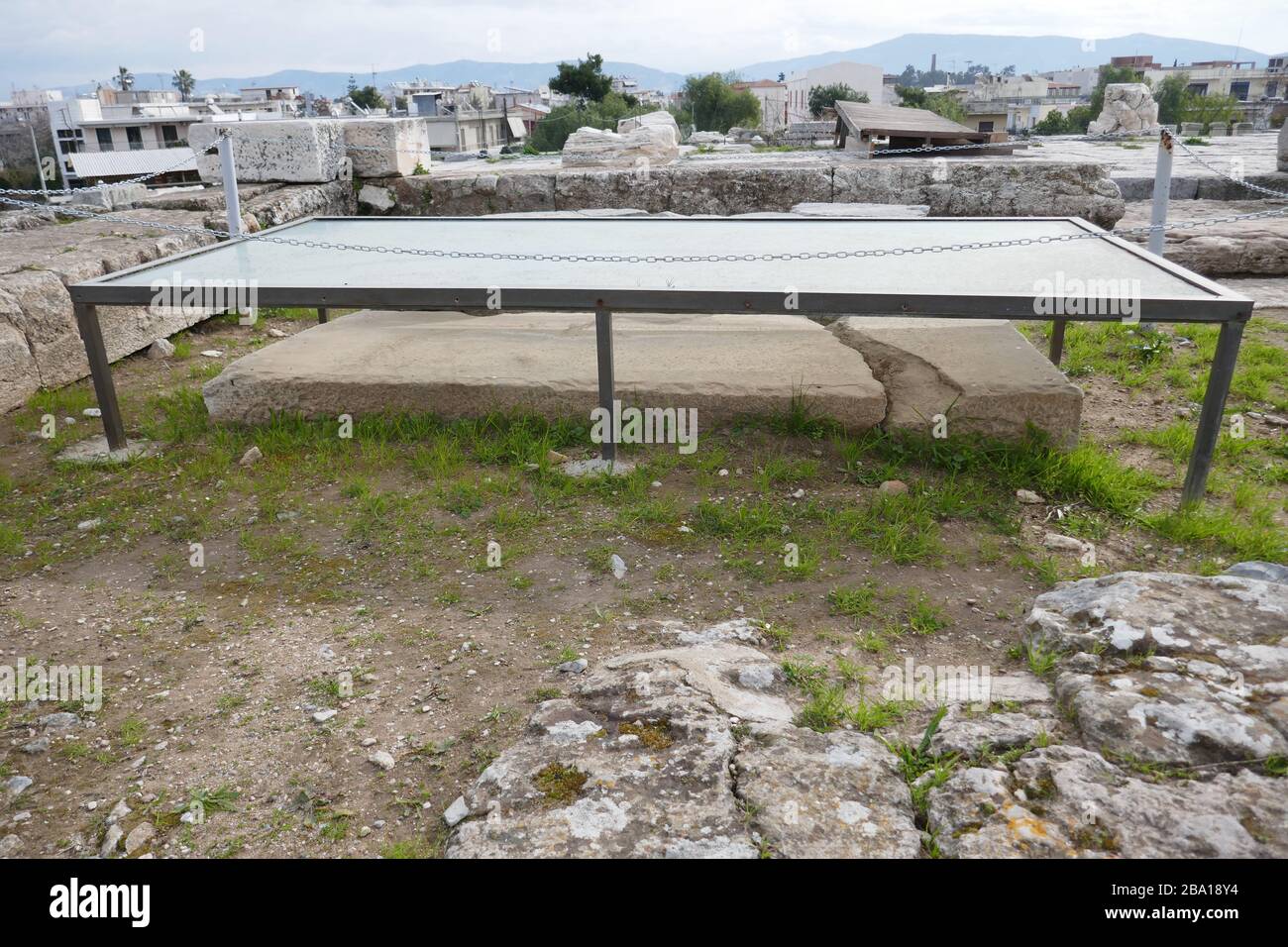 archaeological site of eleusis Stock Photo - Alamy