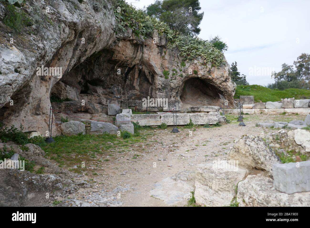 archaeological site of eleusis Stock Photo - Alamy