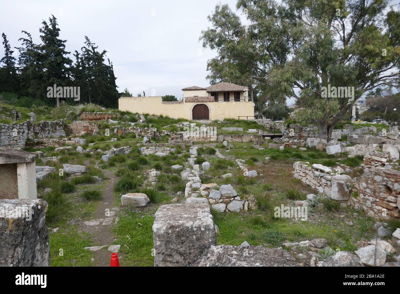 archaeological site of eleusis Stock Photo - Alamy