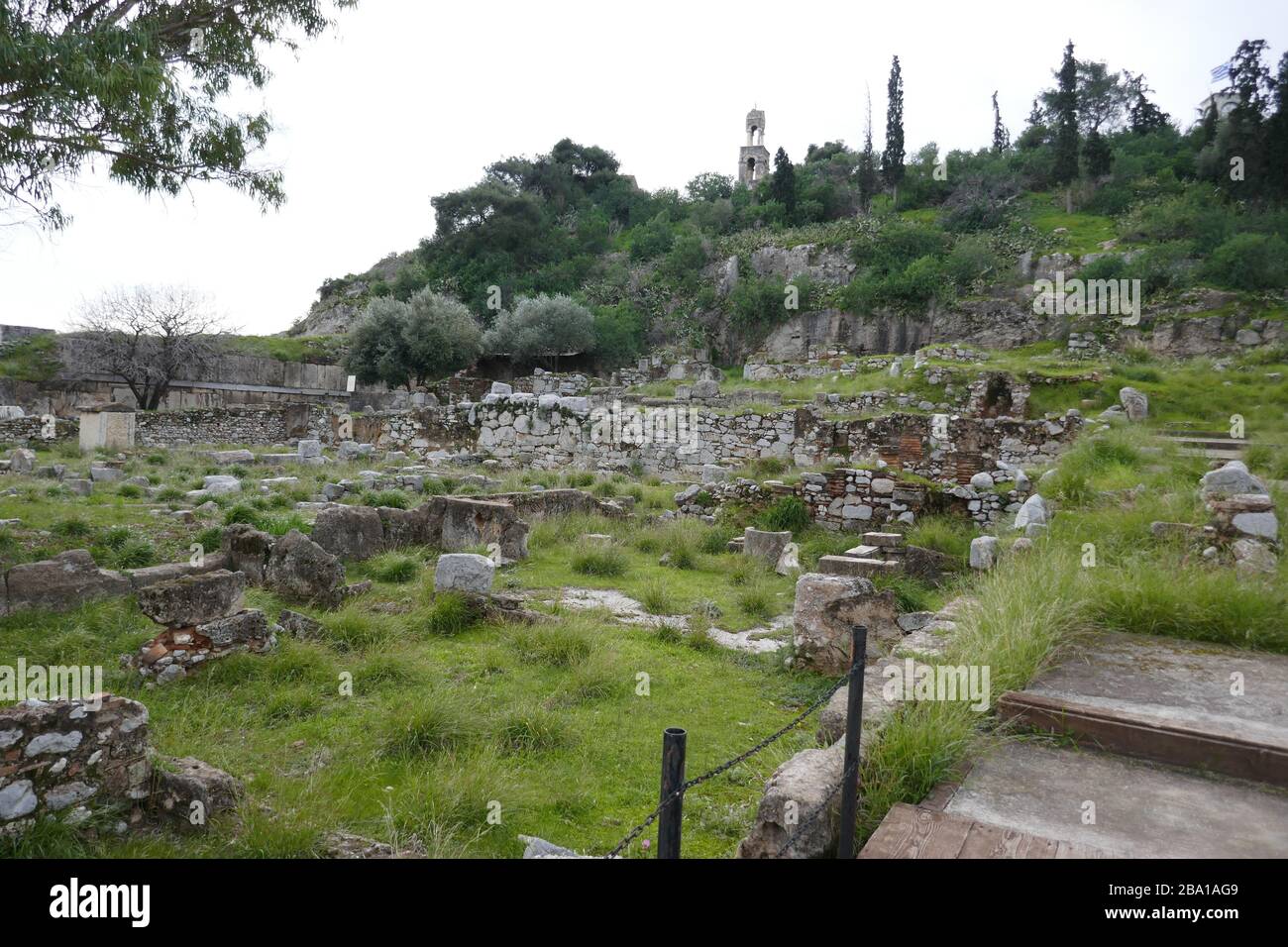 archaeological site of eleusis Stock Photo - Alamy