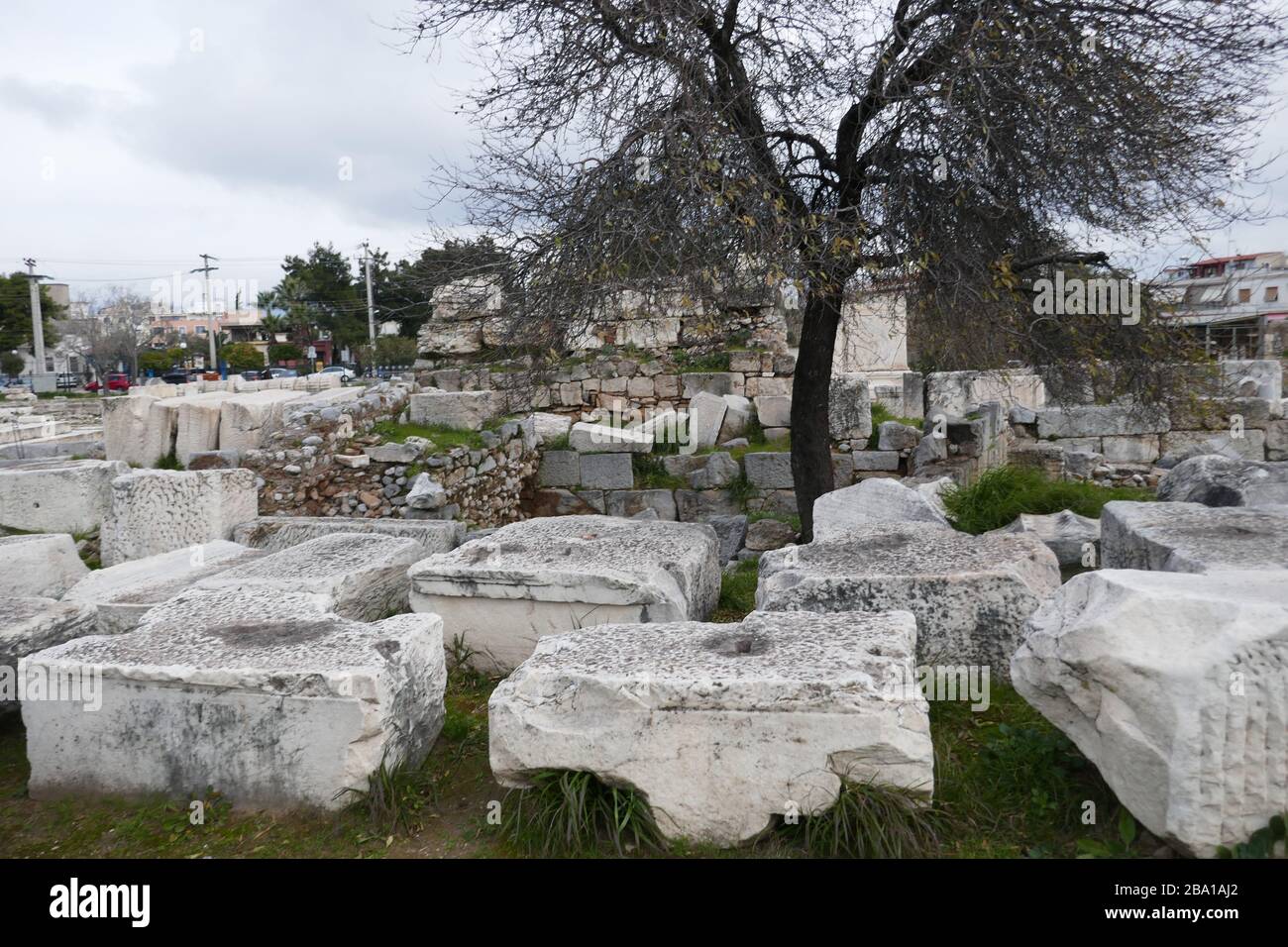 archaeological site of eleusis Stock Photo - Alamy