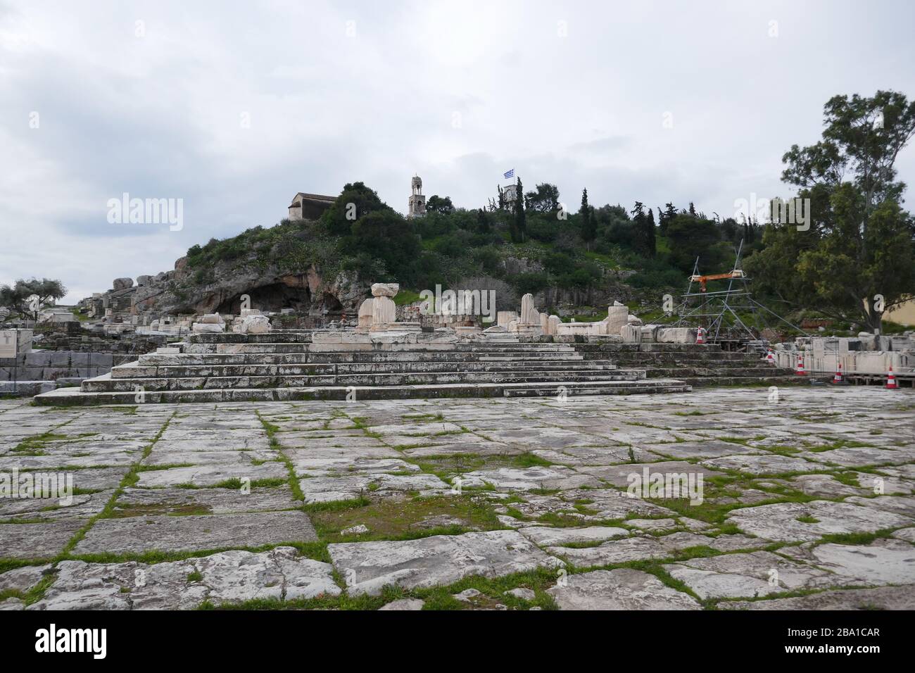 archaeological site of eleusis Stock Photo - Alamy