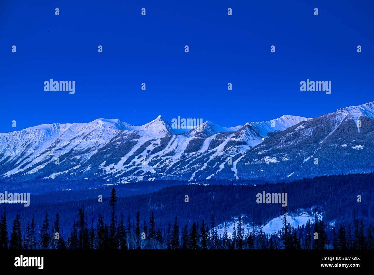 Golden kicking horse mountain resort hi-res stock photography and ...