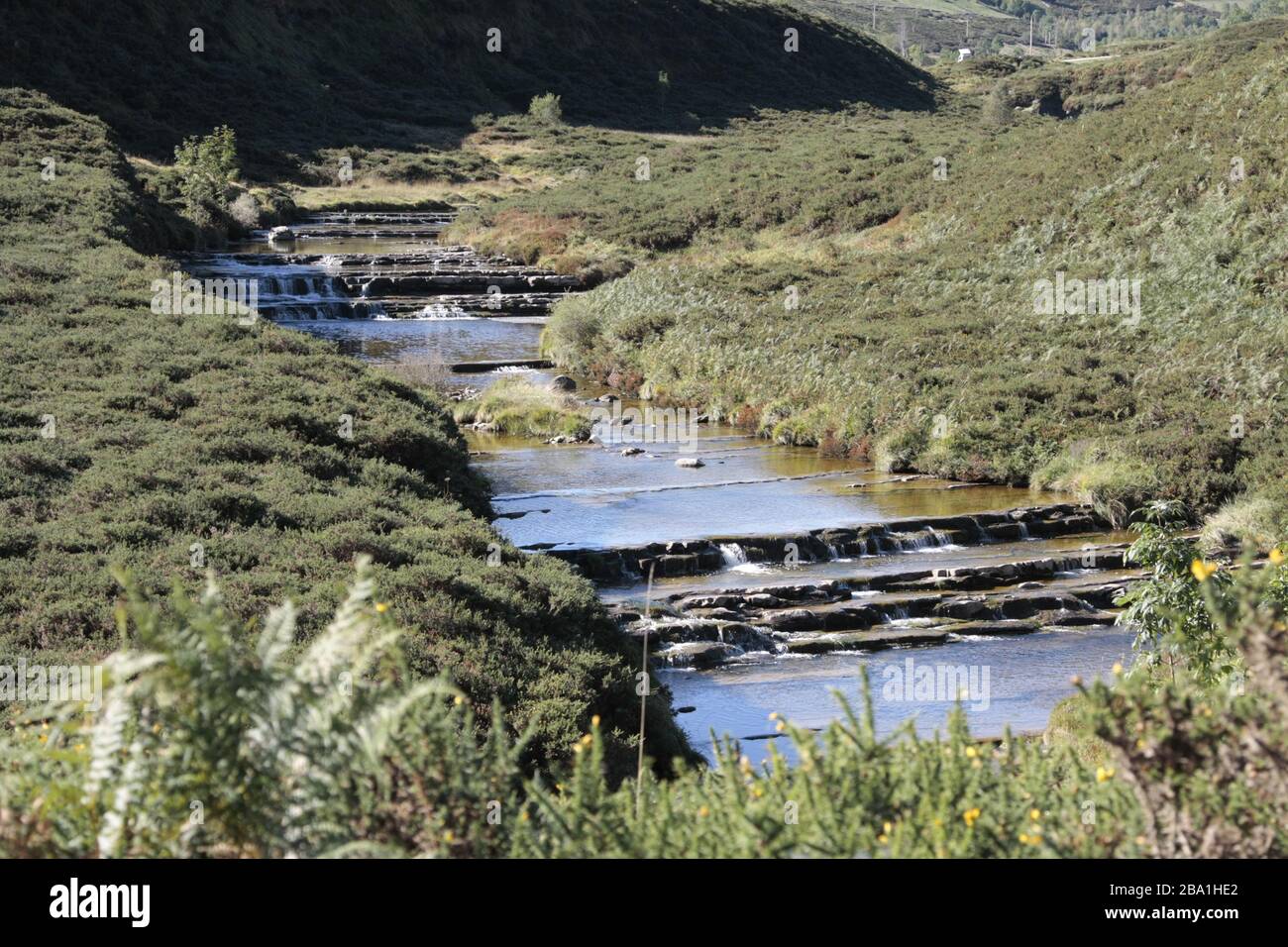 Mountain river without flow in the month of October Stock Photo - Alamy