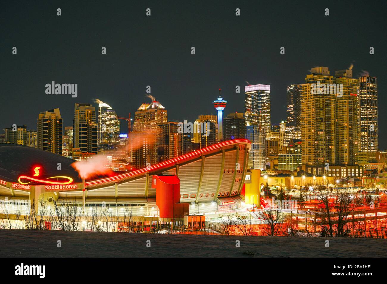 Calgary Skyline Winter High Resolution Stock Photography and Images - Alamy