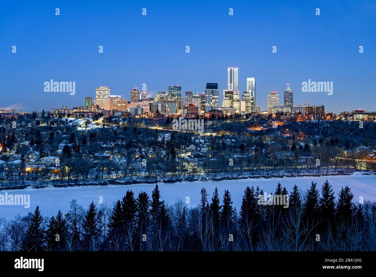Edmonton City Winter High Resolution Stock Photography and Images - Alamy