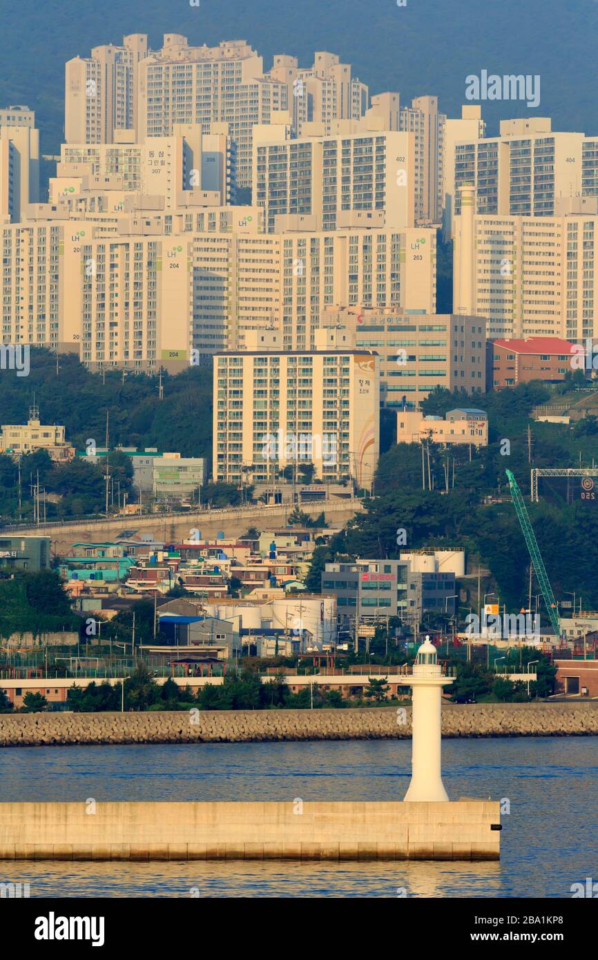 Busan korea tower lighthouse hi-res stock photography and images - Alamy