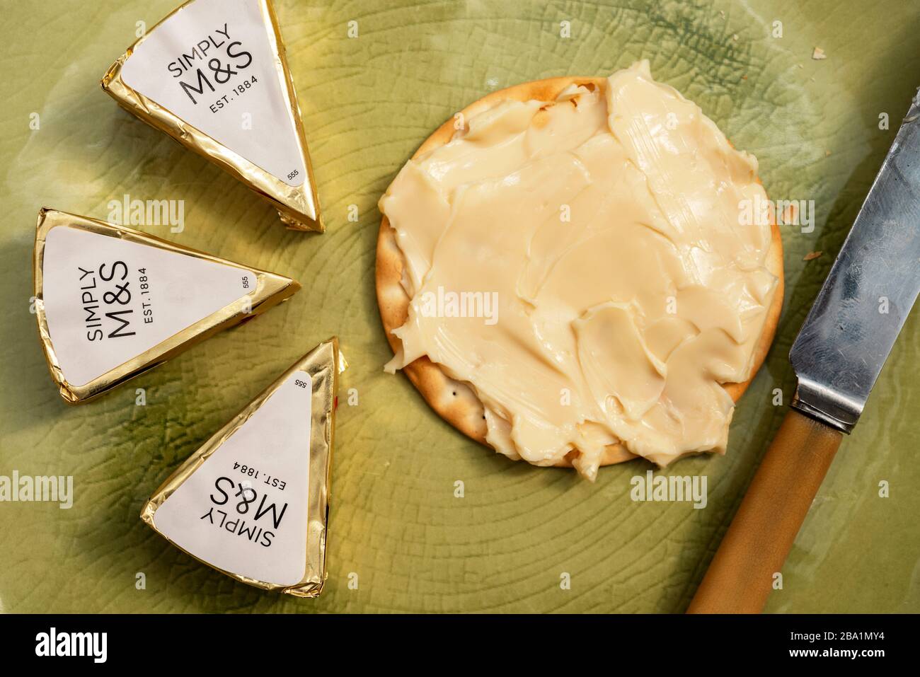 Cheese triangles hi-res stock photography and images - Alamy