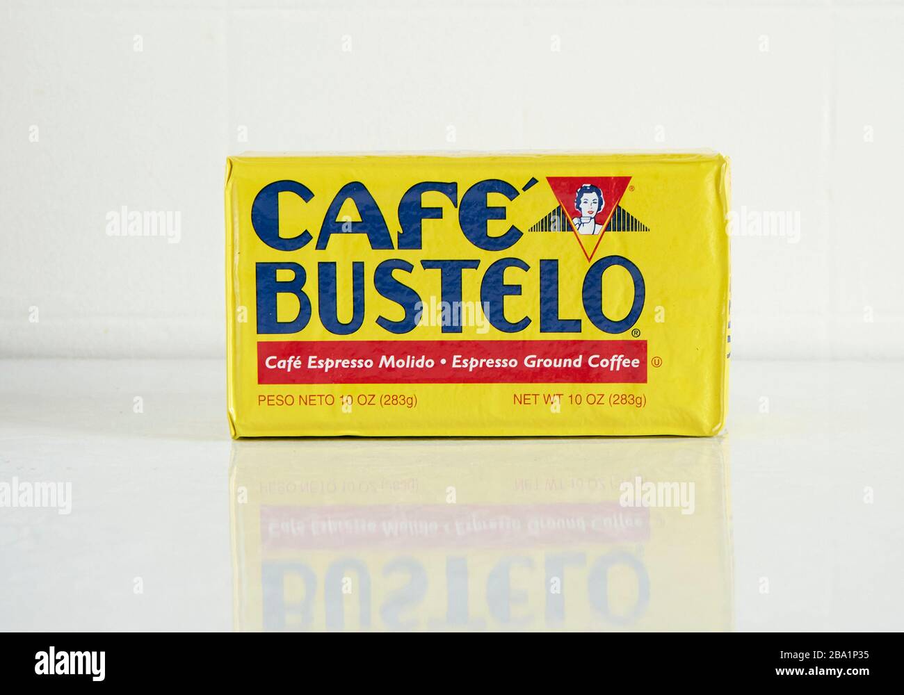 Brick of cafe bustelo coffee hi-res stock photography and images - Alamy