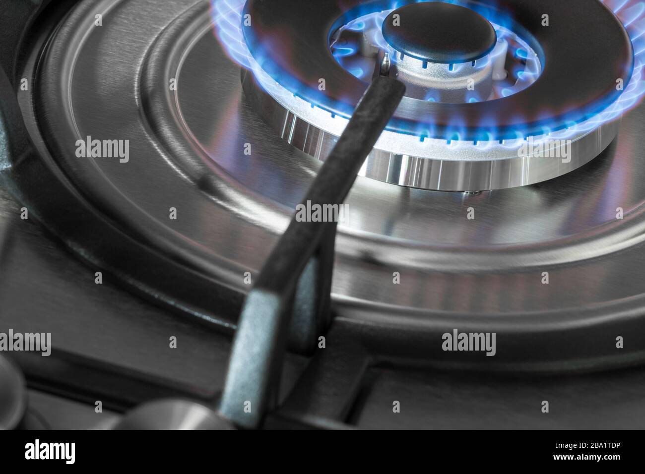 gas burner for the kitchen Stock Photo - Alamy