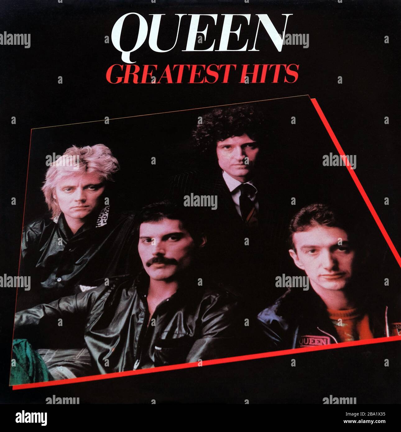 Queen: LP front cover 'Greatest Hits' Stock Photo - Alamy