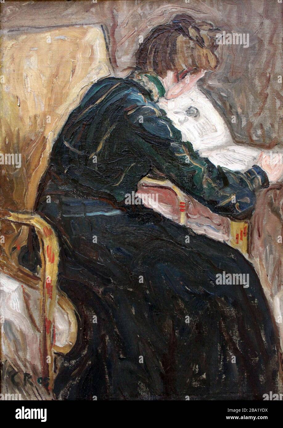Lesende frau hi-res stock photography and images - Alamy