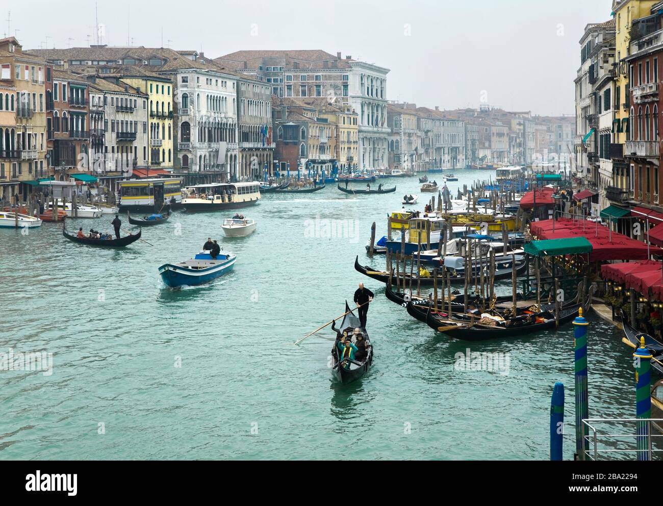 View of the Grand Canal of Venice Stock Photo - Alamy