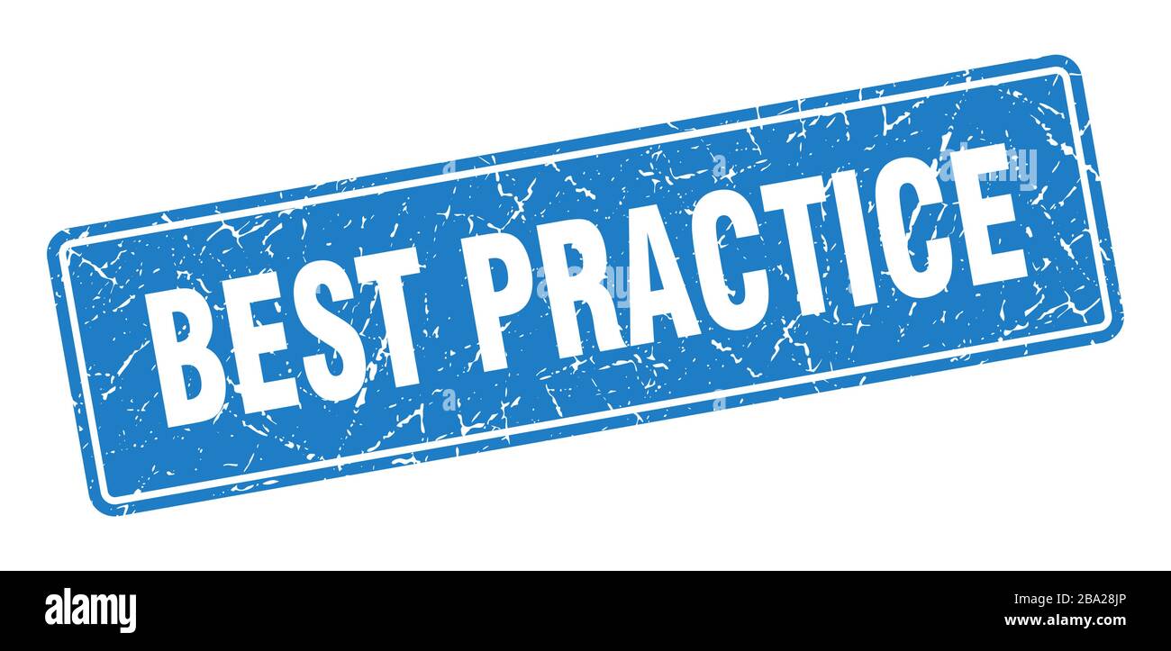 best practice stamp. best practice vintage blue label. Sign Stock ...